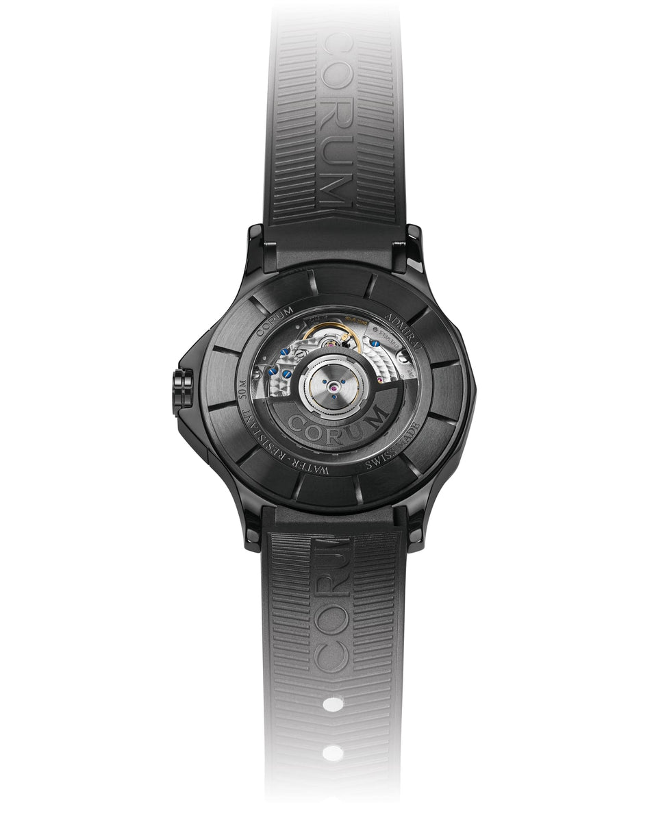 Corum Admiral 42 Automatic Black Ceramic & Stainless Steel