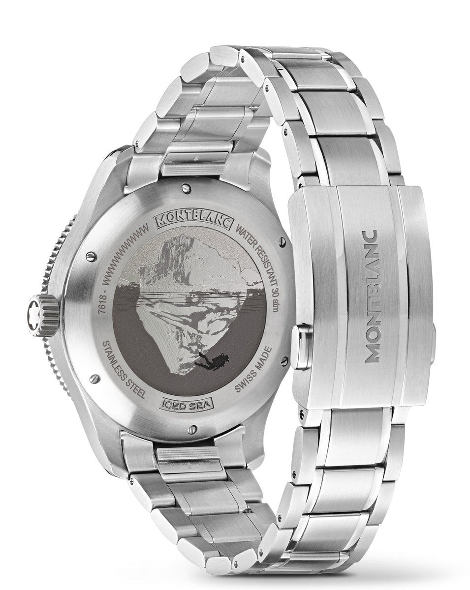 Montblanc Iced Sea Automatic Date 41mm Burgundy Dial